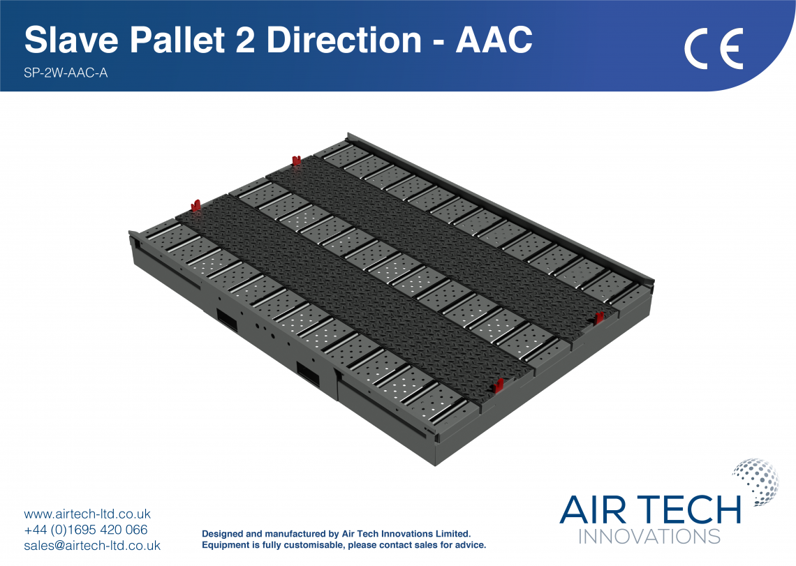 2 Direction Slave Pallets - AAC | Airtech Innovations Ltd